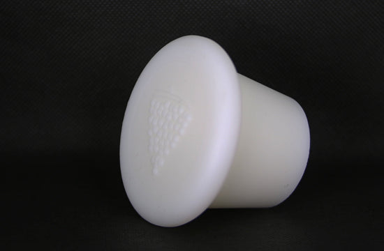 2" Universal Silicone Barrel Bungs - 10 Pack | Solid White with Extra ...