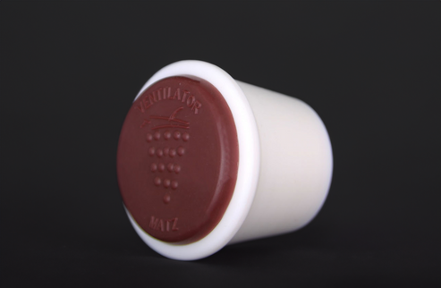 Fermenting Ventilating Tall Bung with Burgundy Top | Professional ...