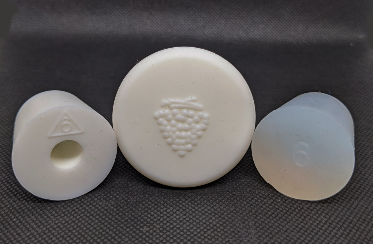 Tapered Silicone Stoppers / Bungs – Vin Table